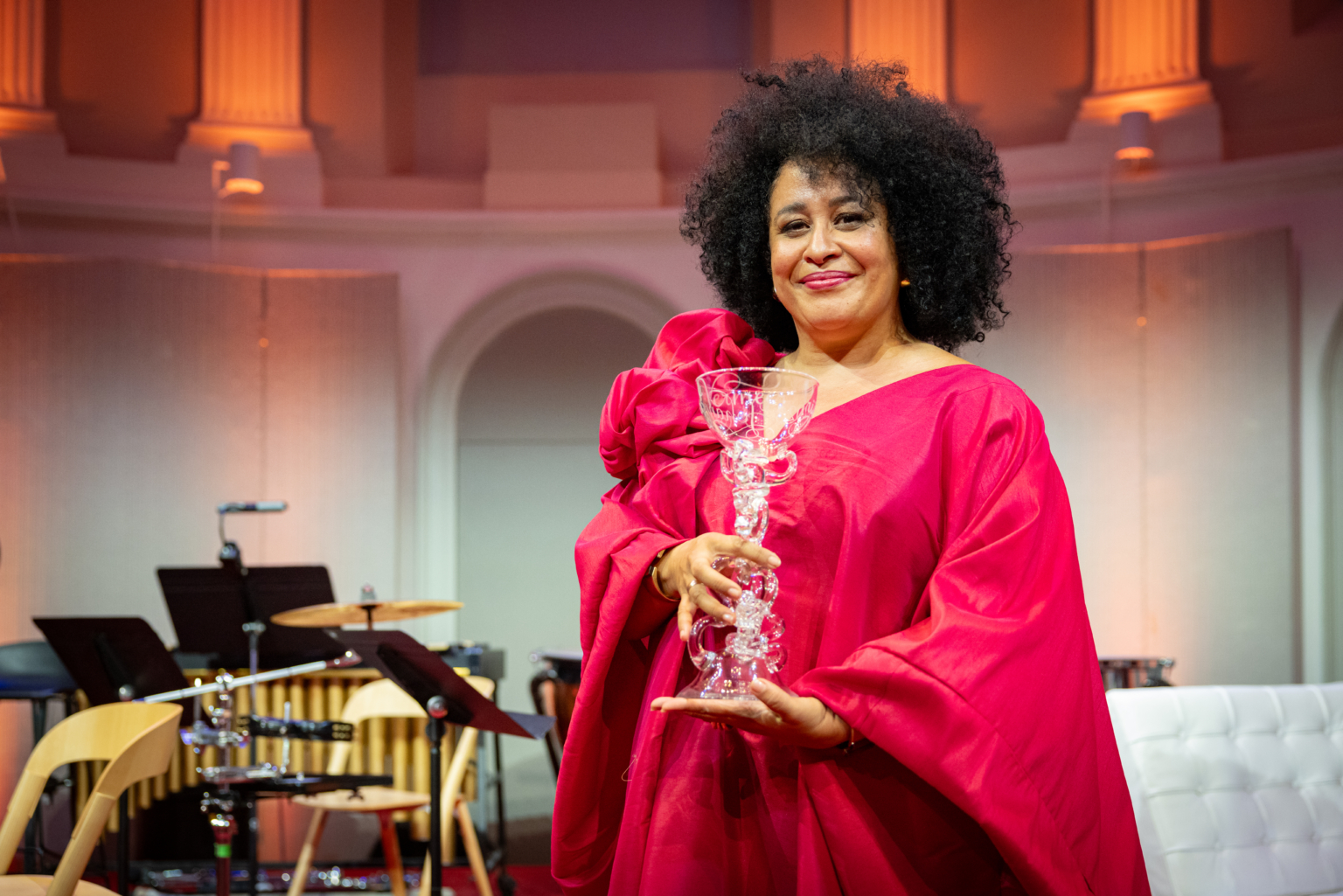 Tania Kross ontvangt Johannes Vermeerprijs 2023 - Mondriaan Fonds